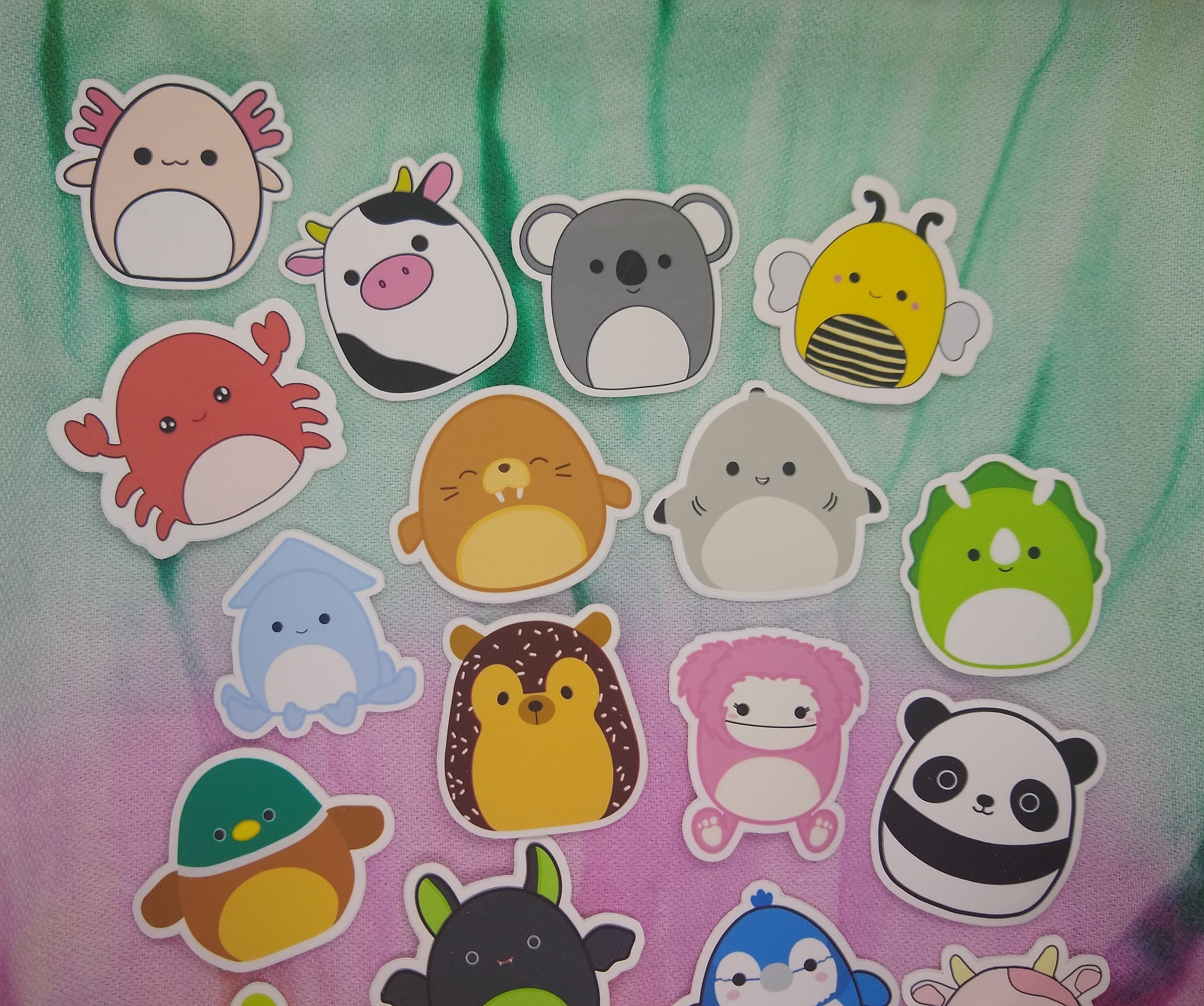Full Set Squishmallow Sticker Set - Etsy