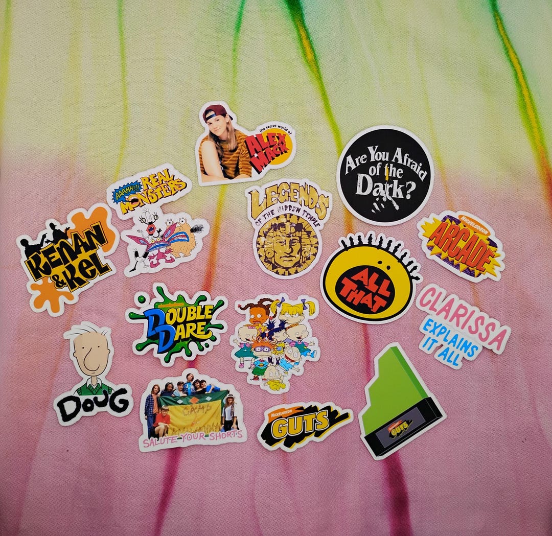 Full Set Retro Stickers - Etsy