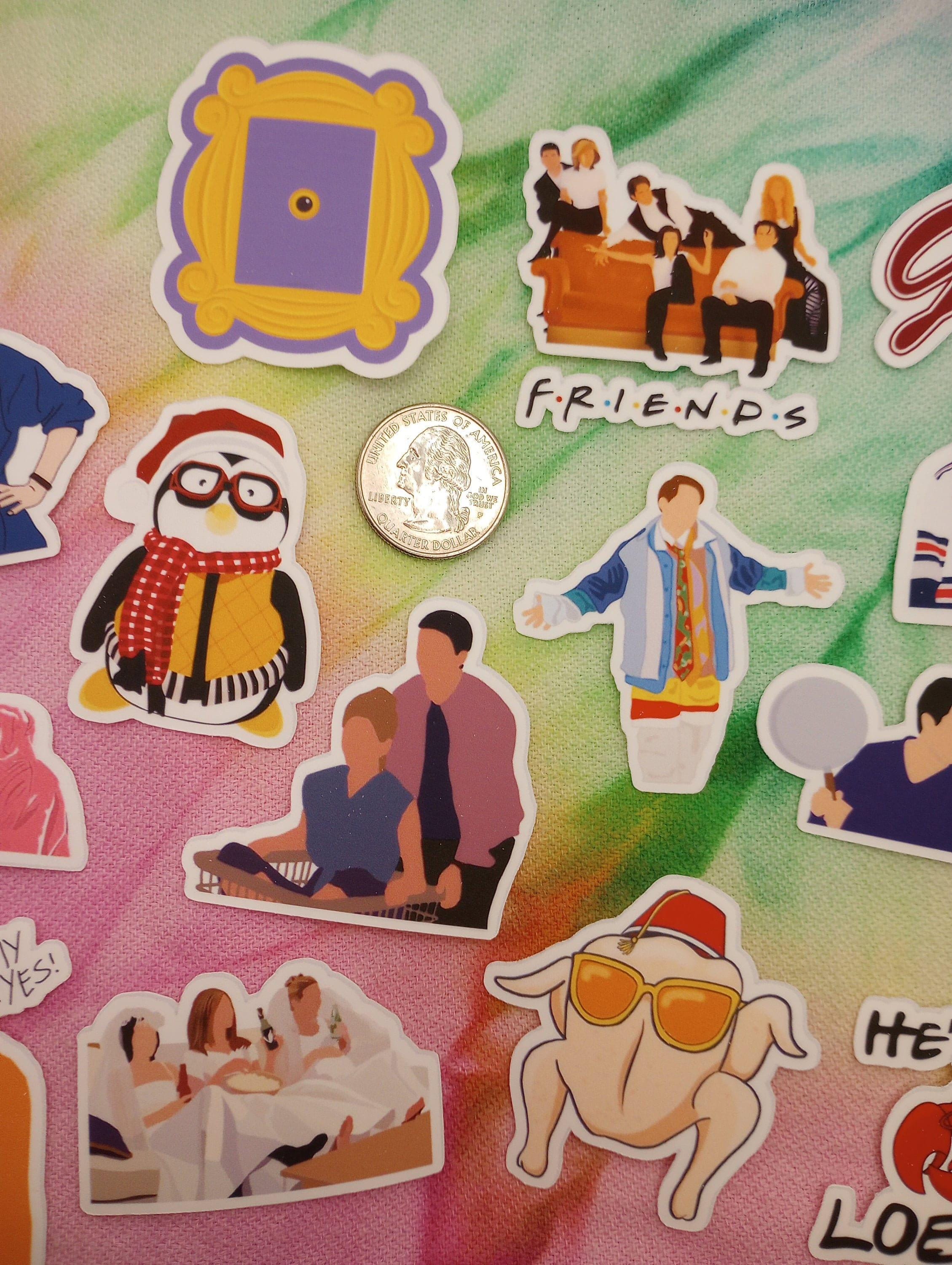 Full Set Friends Sticker Set - Etsy