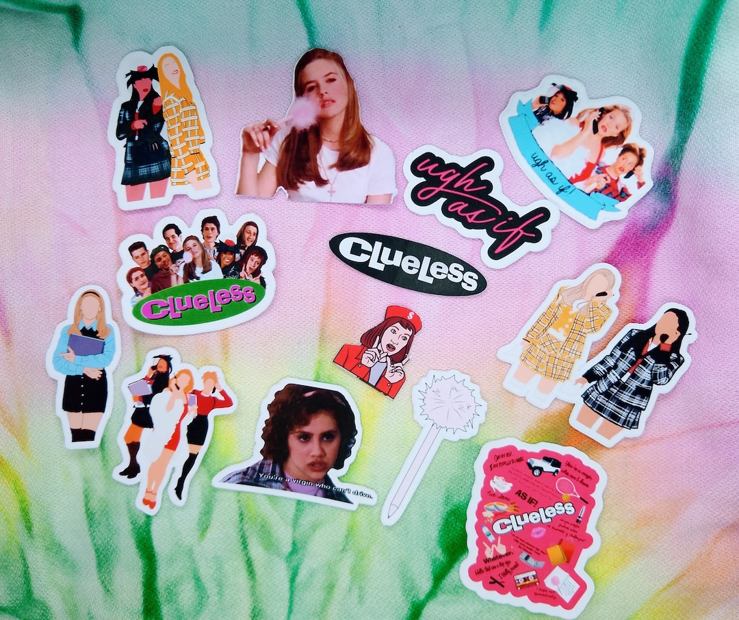 Full Set Clueless Sticker Set - Etsy