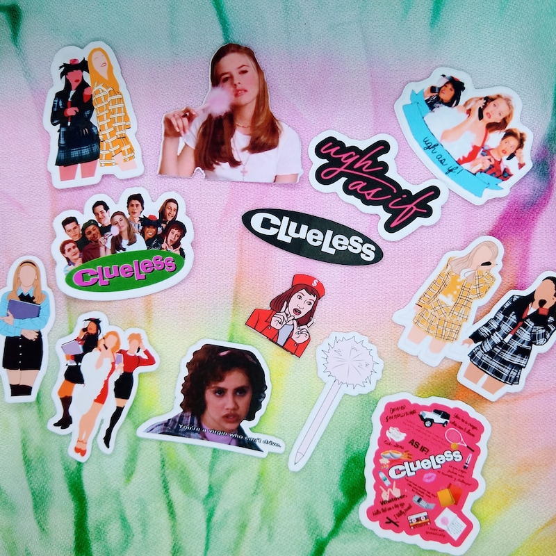 Clueless Stickers - Etsy