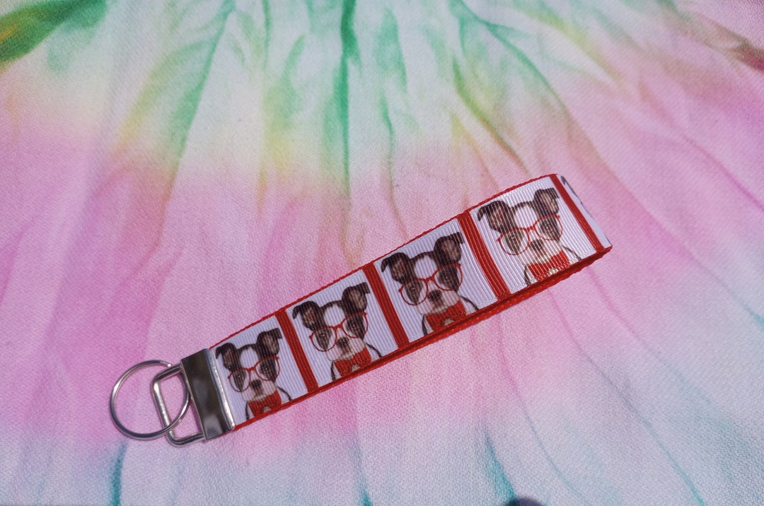 Cute Dog Keychain - Etsy