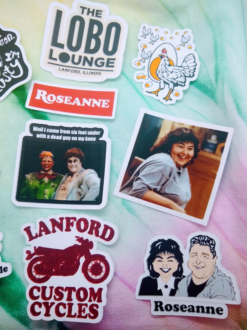 Full Set Roseanne Sticker Set - Etsy