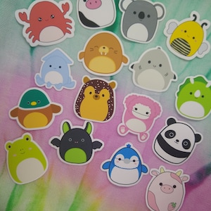 Full Set Squishmallow Sticker Set - Etsy