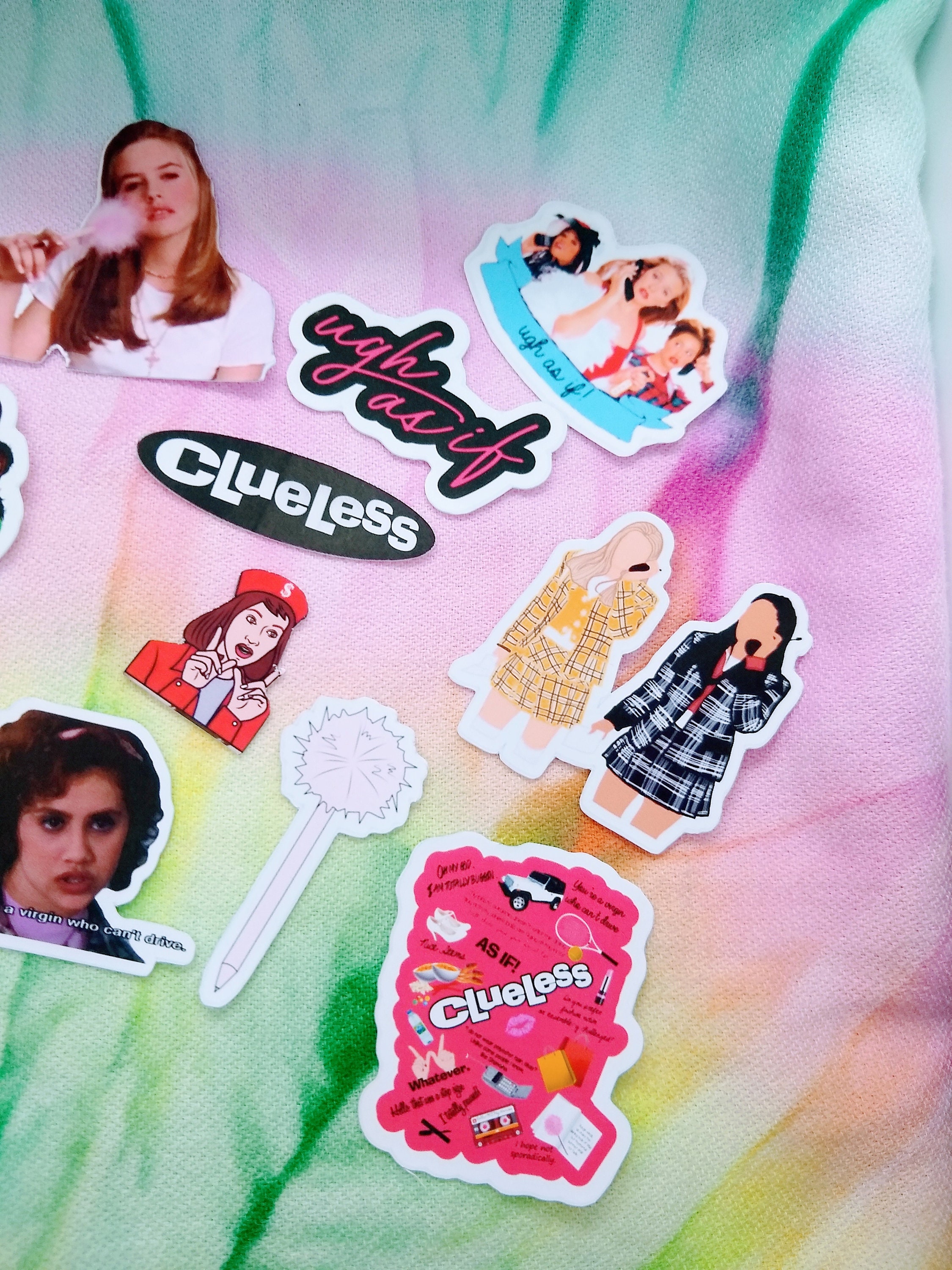 Full Set Clueless Sticker Set - Etsy
