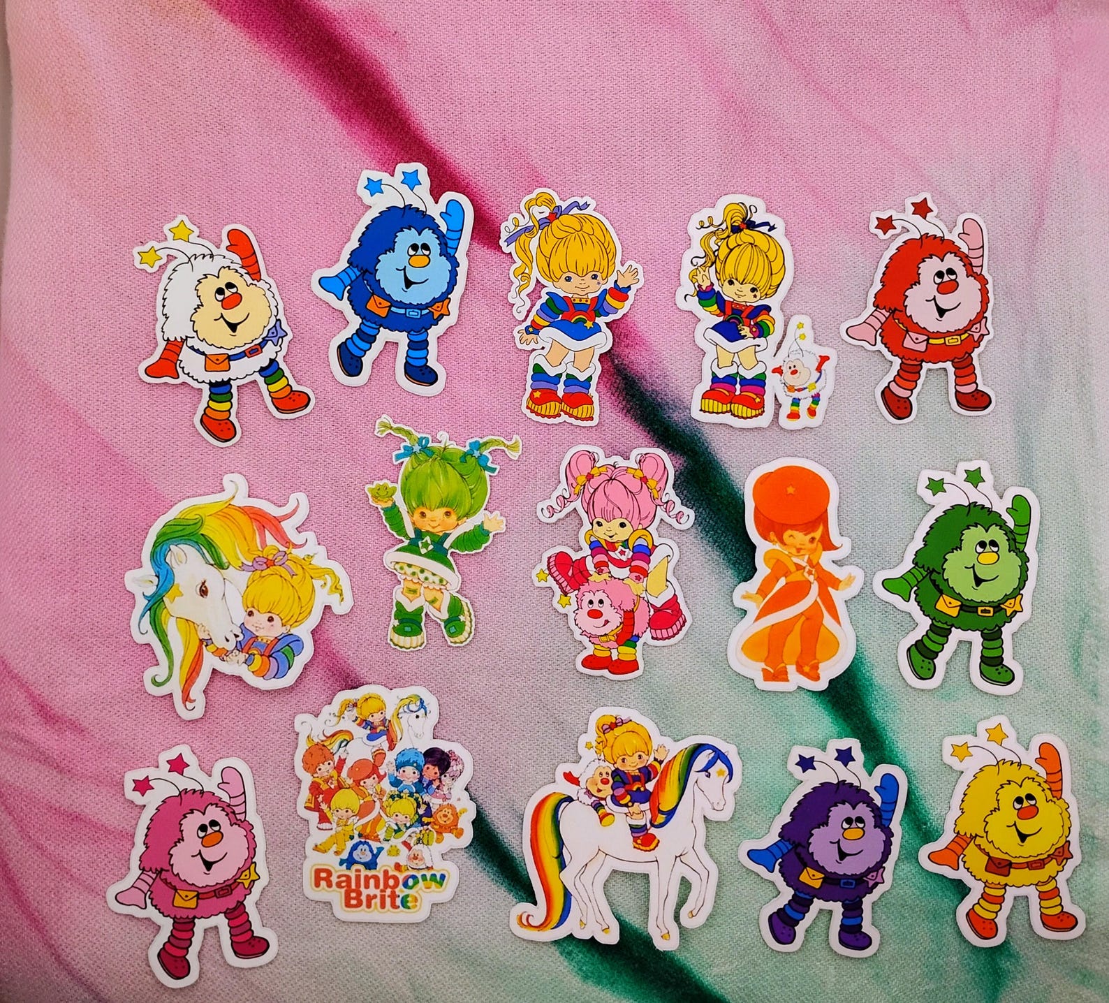 Full Set Rainbow Brite Stickers - Etsy