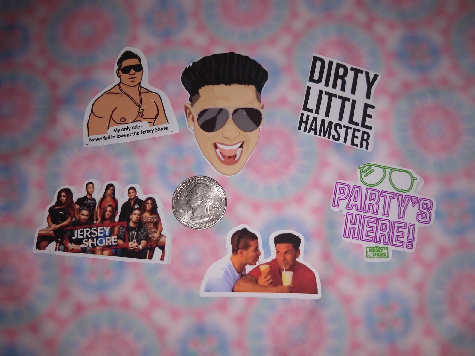 Full Set Jersey Sticker Set - Etsy