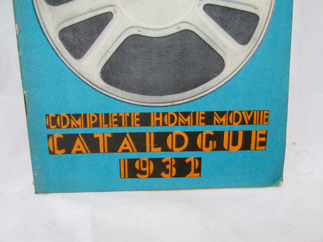 Pathescope 9.5mm Film Catalogue,complete HOME Movie 1932 English ...