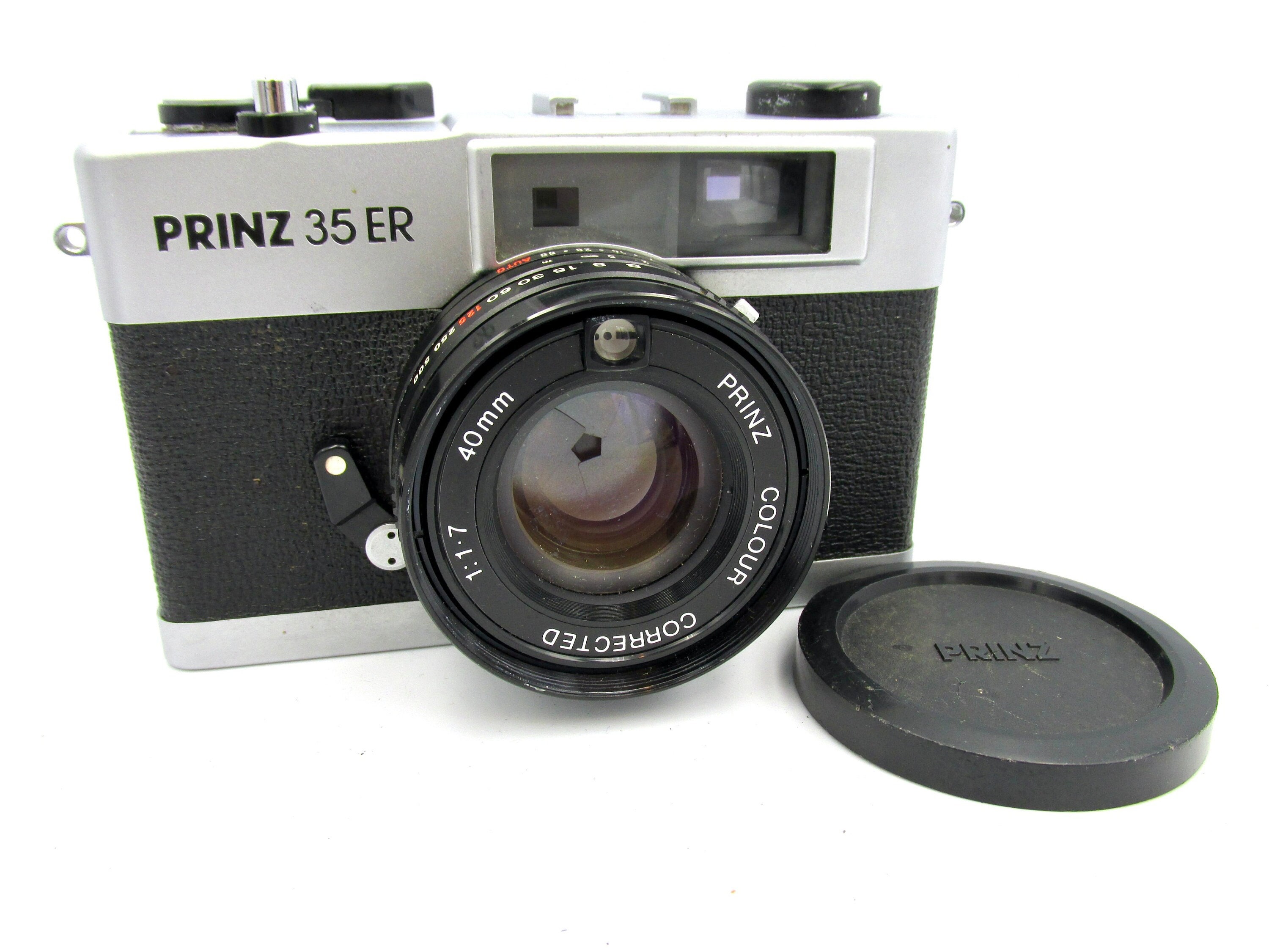 Vintage Rangefinder 35mm Film Camera , Prinz 35 ER With Fast F1.7 40mm ...