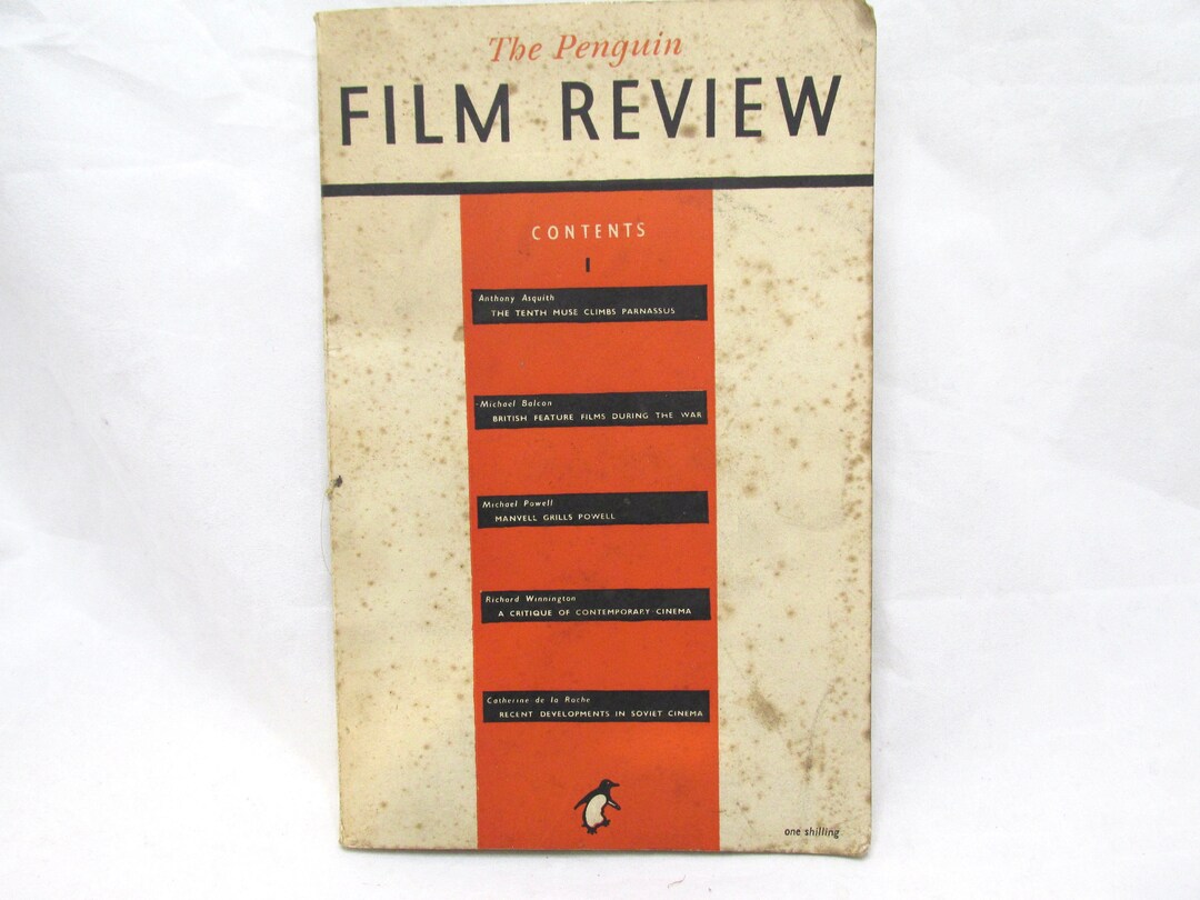 Penguin Film Review No 1 1946 Illustrated Paperback Etsy penguin-film-review-no-1-1946-illustrated-paperback-etsy