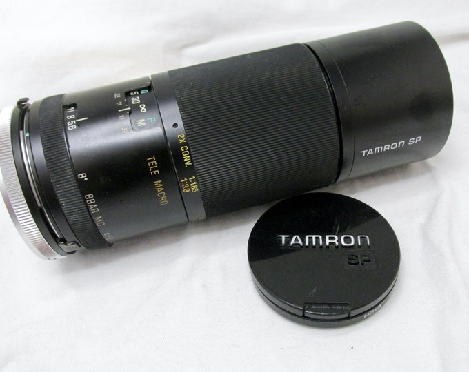 Tamron Adaptall , SP 300mm F5.6 Telephoto, Type 54B, Prime Lens With ...