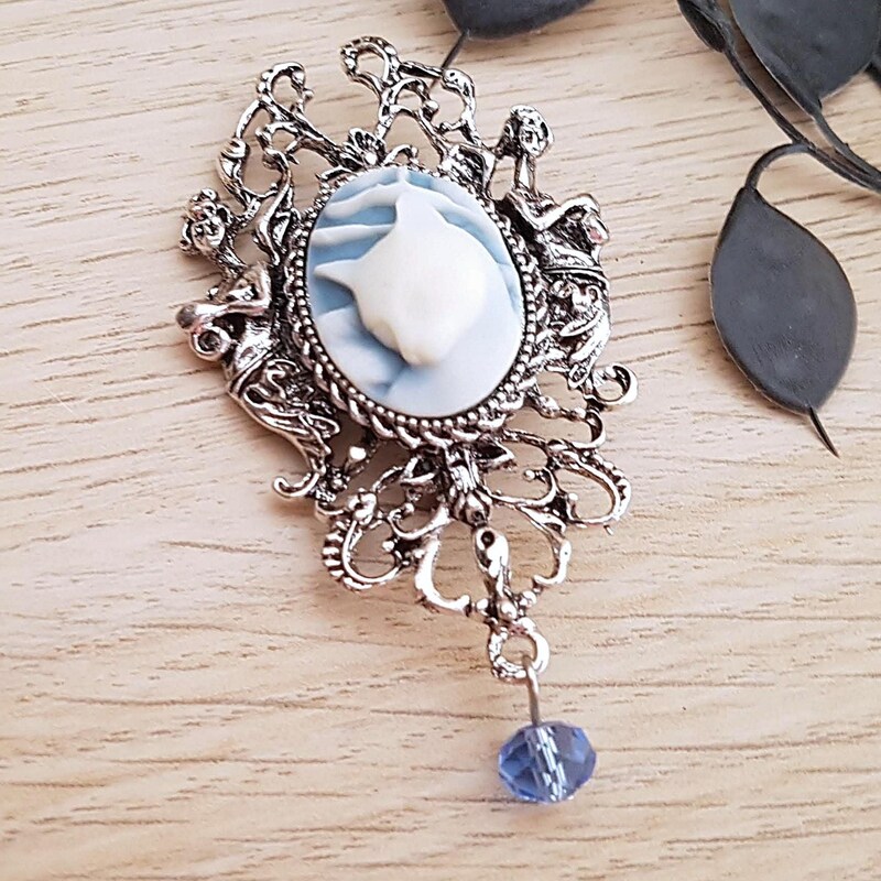 Cat Cameo - Etsy