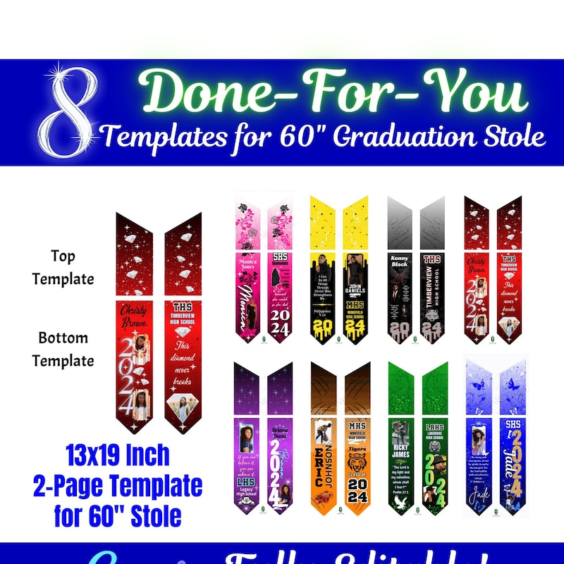 Stole Template - Etsy