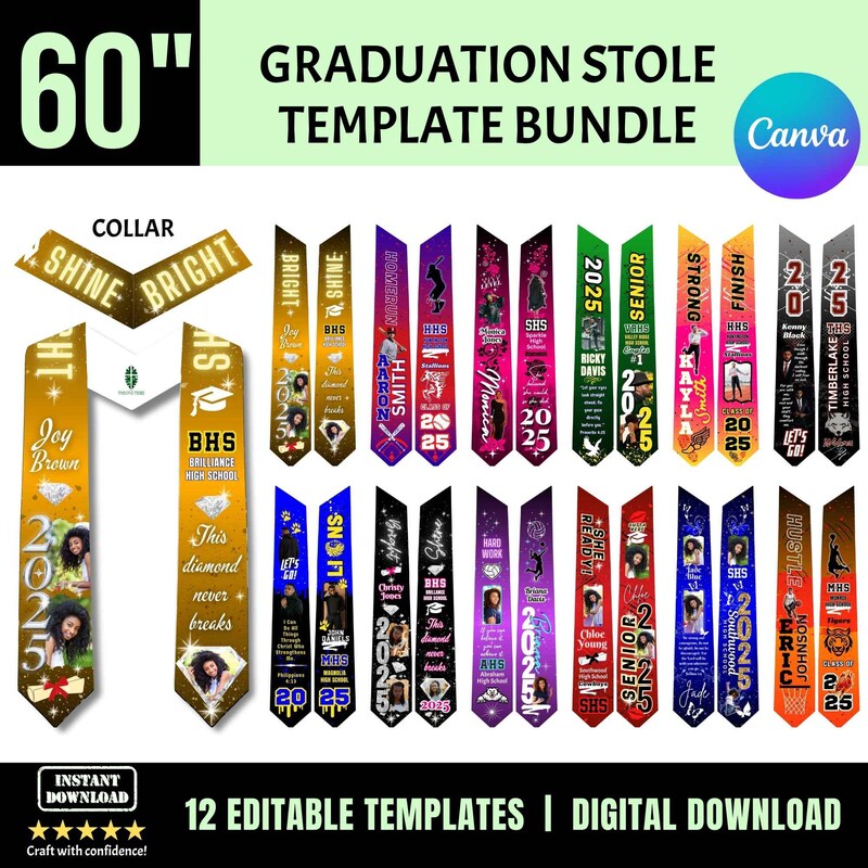 Stole Template - Etsy