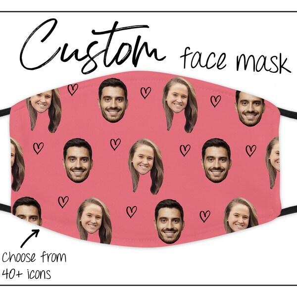 Photo Face Mask - Etsy