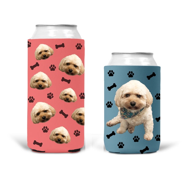 Personalized Can Cooler Dog - Etsy