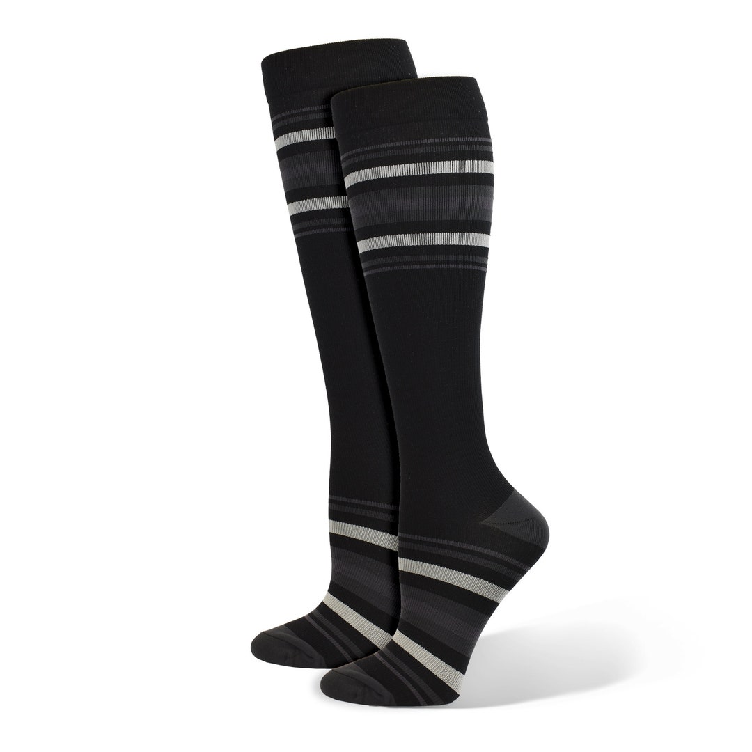Think Medical Compression Socks - Men's Black Stripe - Etsy