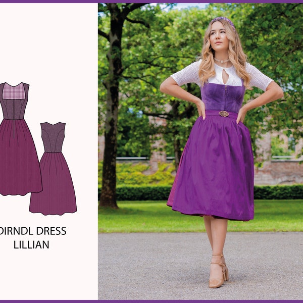 Dirndl Pattern - Etsy