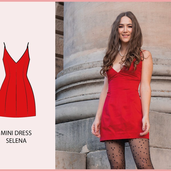 Mini Dress Patterns - Etsy