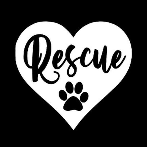 Cat Rescue Decal - Etsy