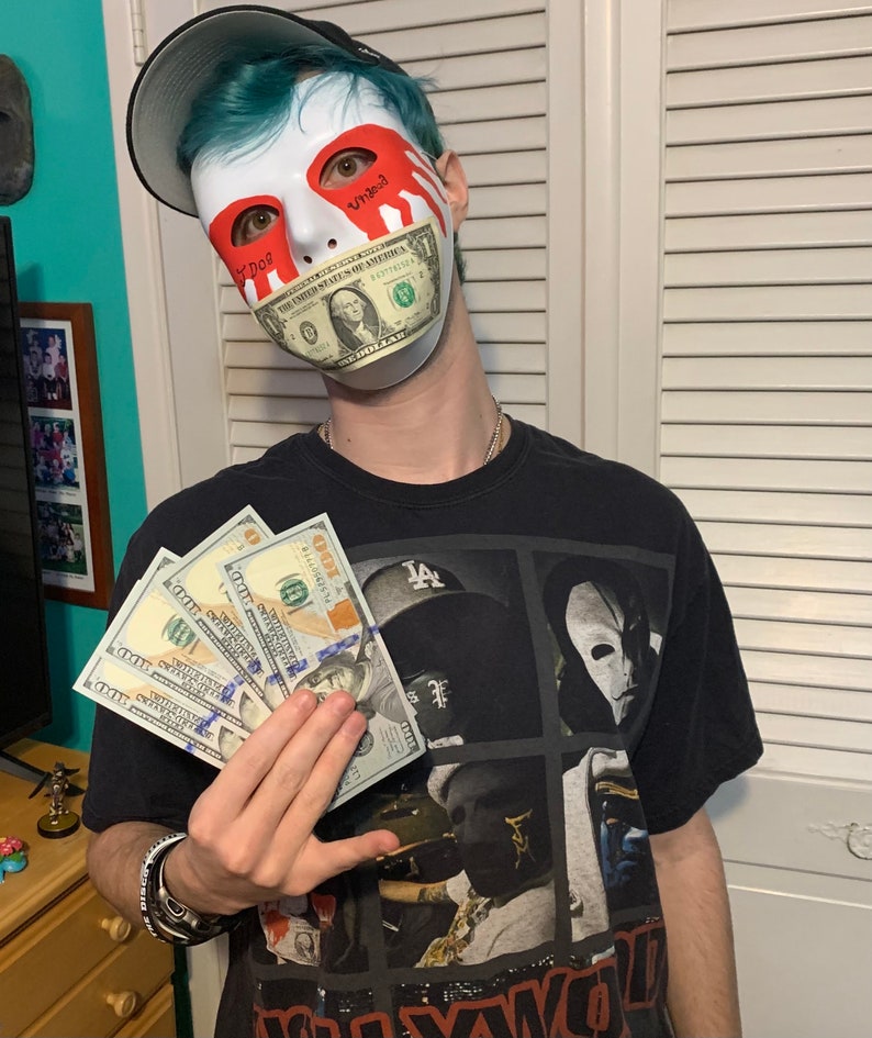 Hollywood Undead J-dog Mask (swan Songs) - Etsy