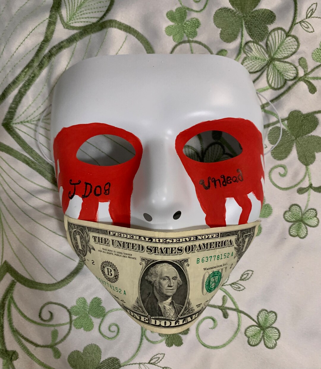 Hollywood Undead J-dog Mask (swan Songs) - Etsy