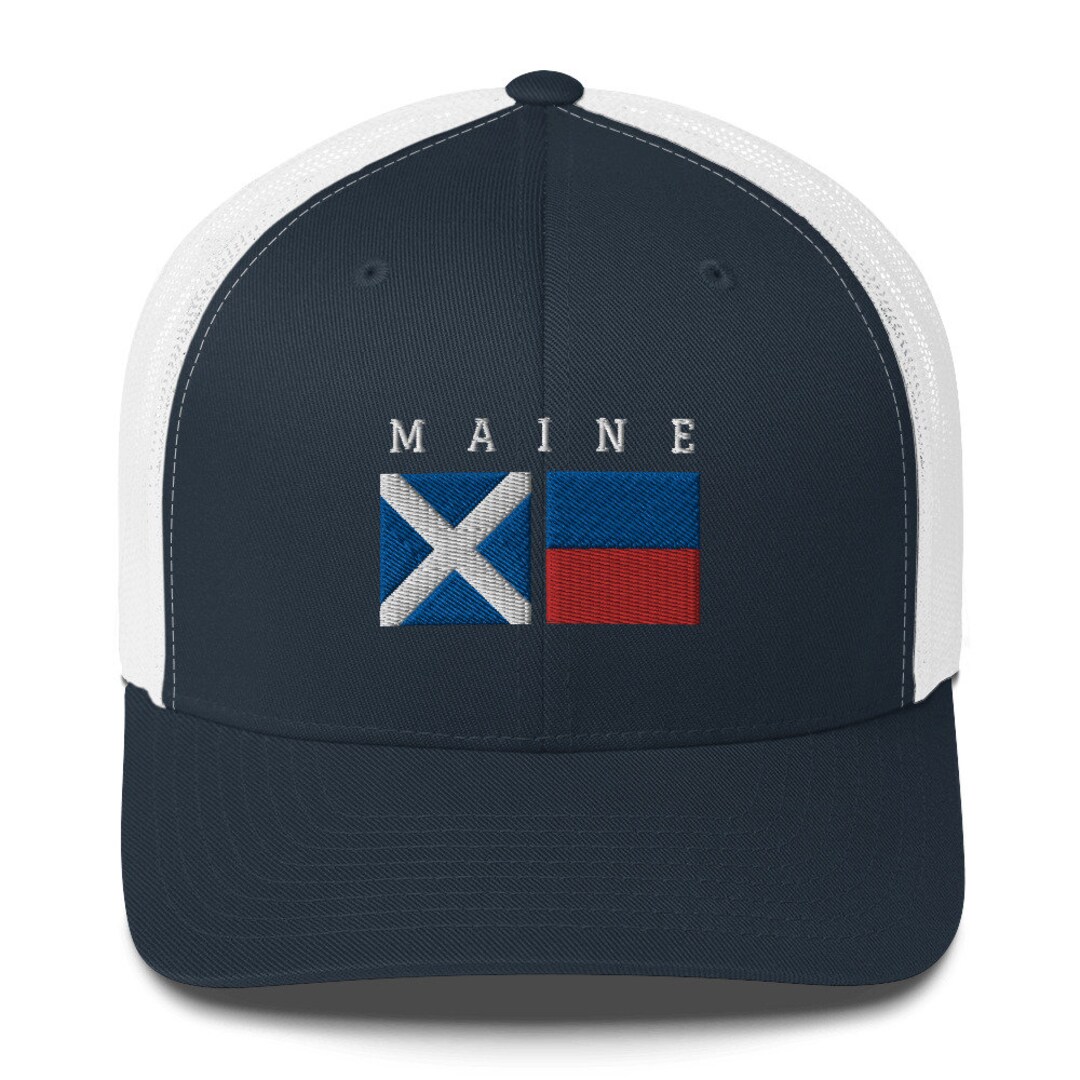 Nautical Maine Cap - Etsy