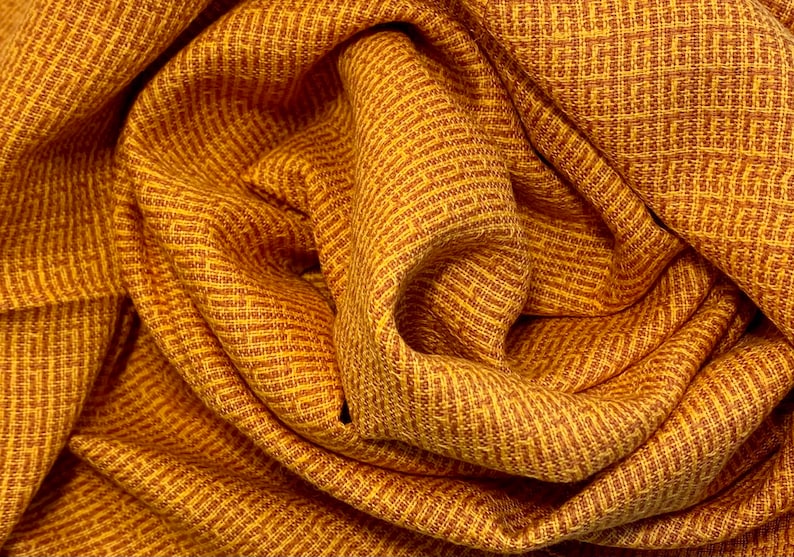 Rust Orange Static Woven Fabric | Fabric by the Yard and Fat Quarters ...