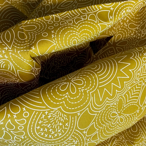 Chartreuse Holiday Fabric - Etsy