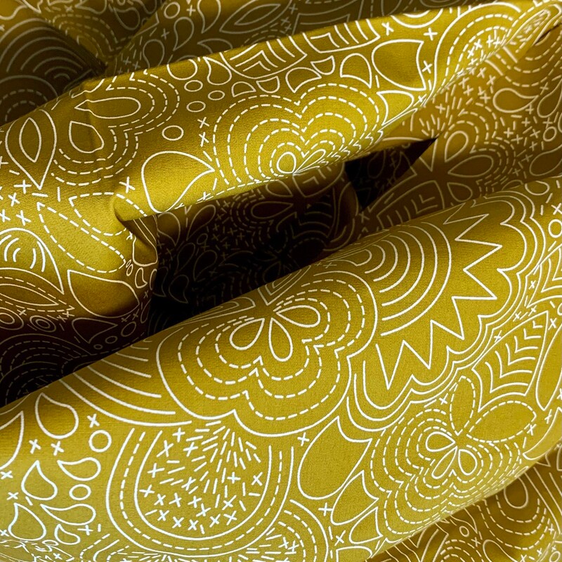 Chartreuse Holiday Fabric - Etsy