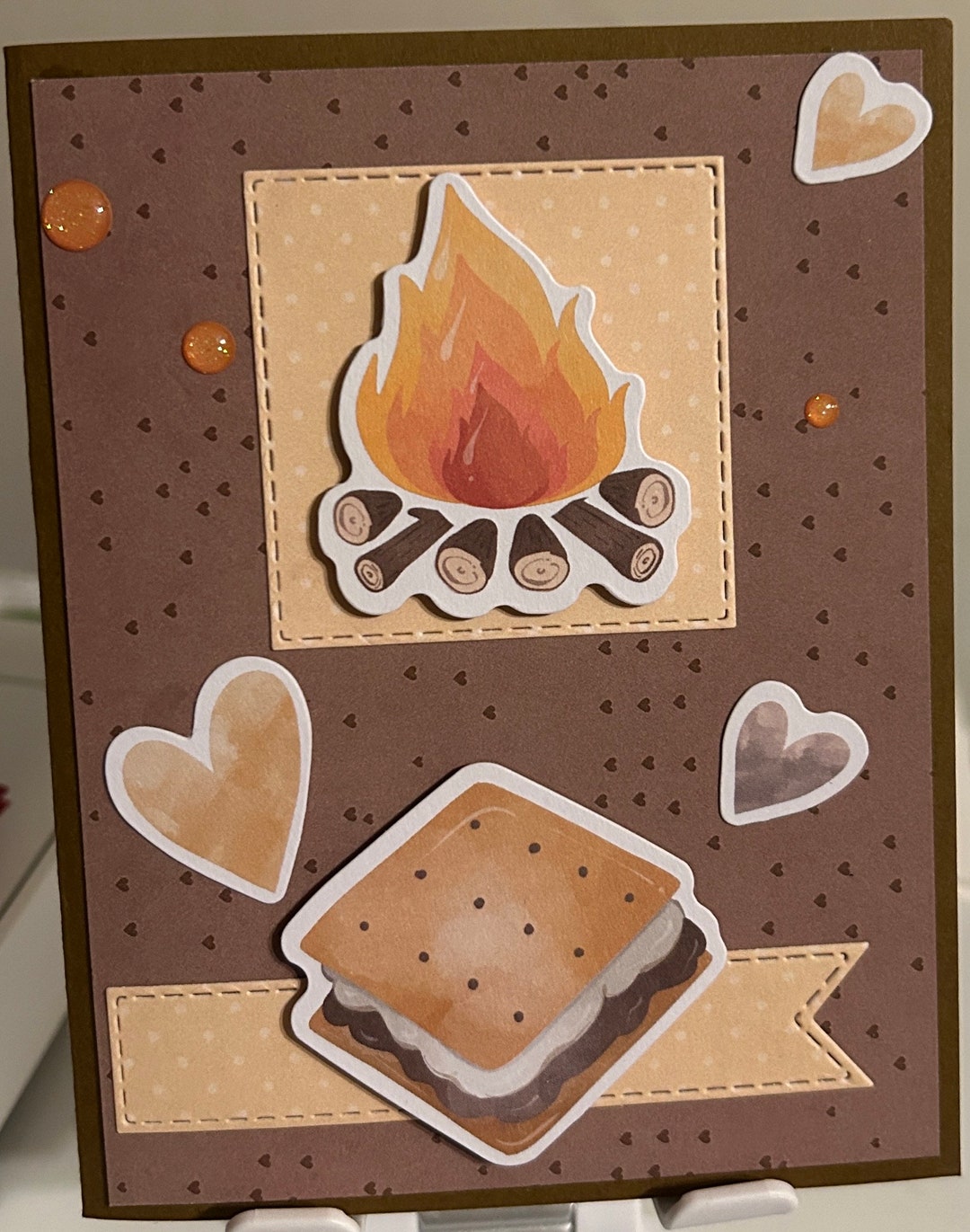 Making Smore Memories. Pun Card. Campfire. Smores - Etsy