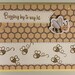 Buzzing by to Say Hi Bee Themed Greeting Card. Blank Inside - Etsy