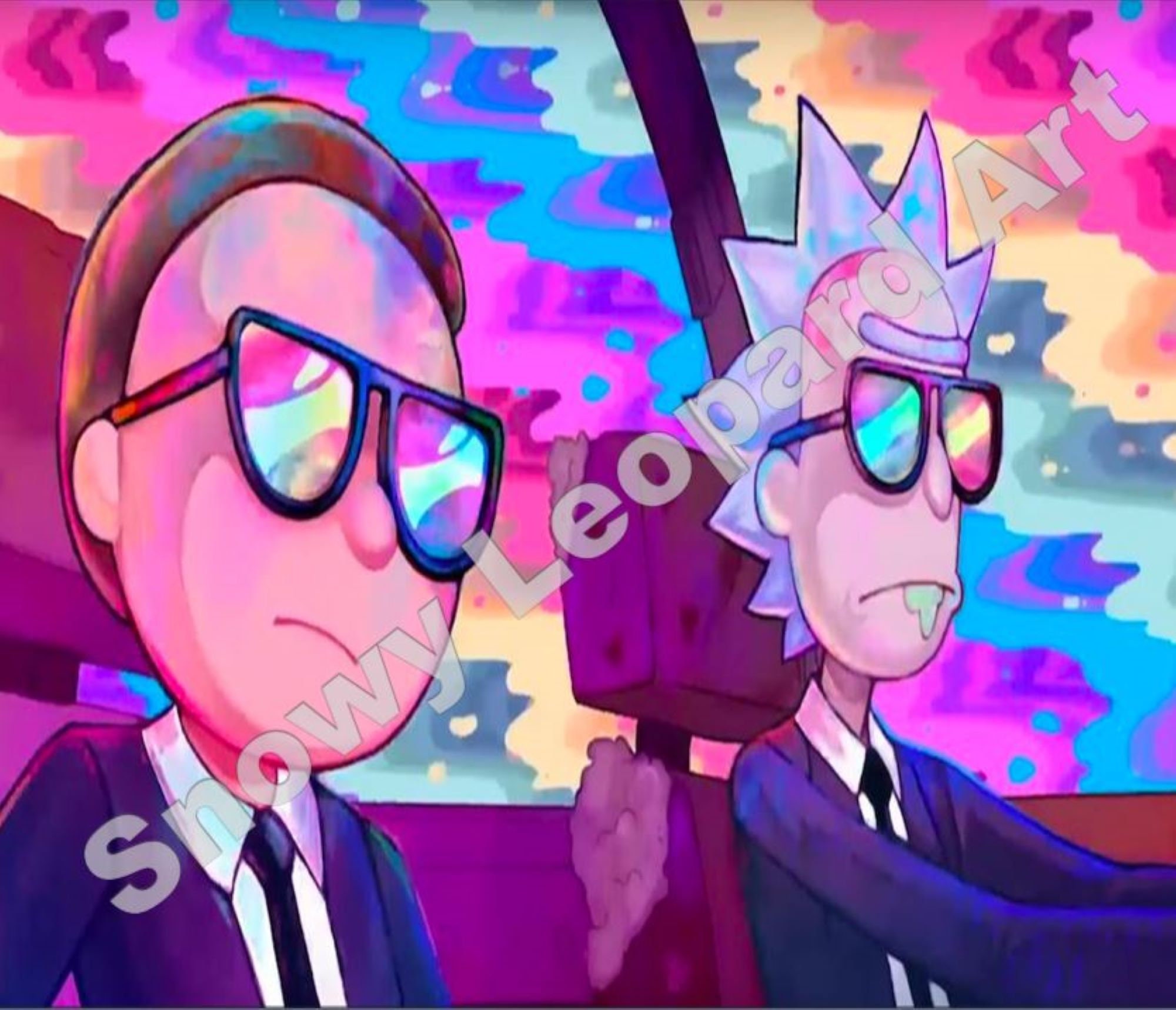 Rick and Morty MIB Style 20oz Straight Tumbler SGV PNG - Etsy