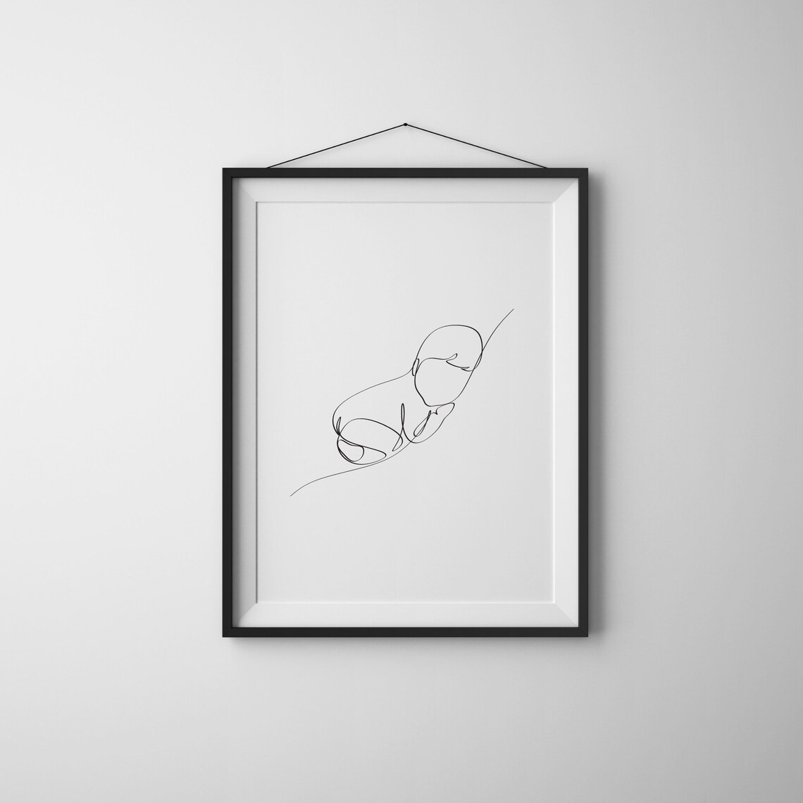 Line Art Nursery Print Nursery Decor Nursery Wall Art Set - Etsy