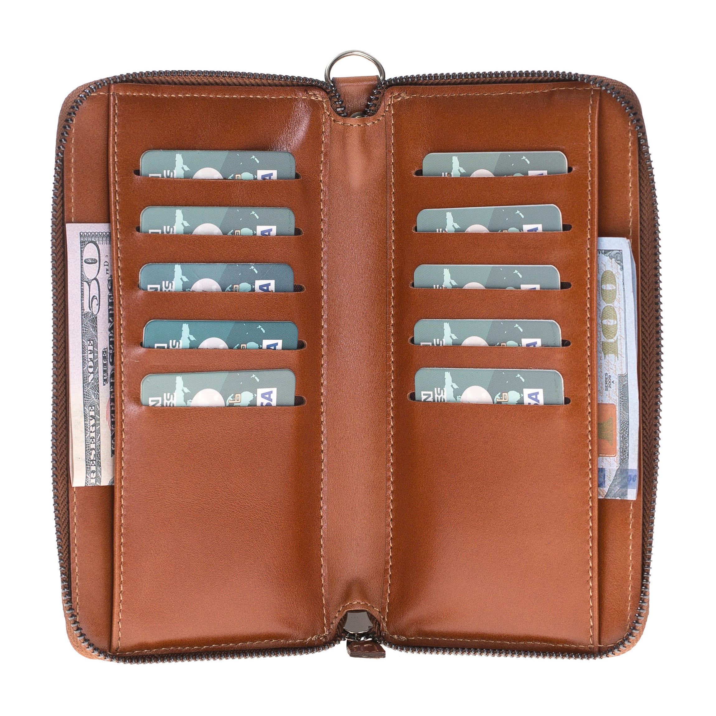 Custom Leather Phone Pouch for iPhone 17, 16, 15, 14, 13, 12, 11, X, XS ...