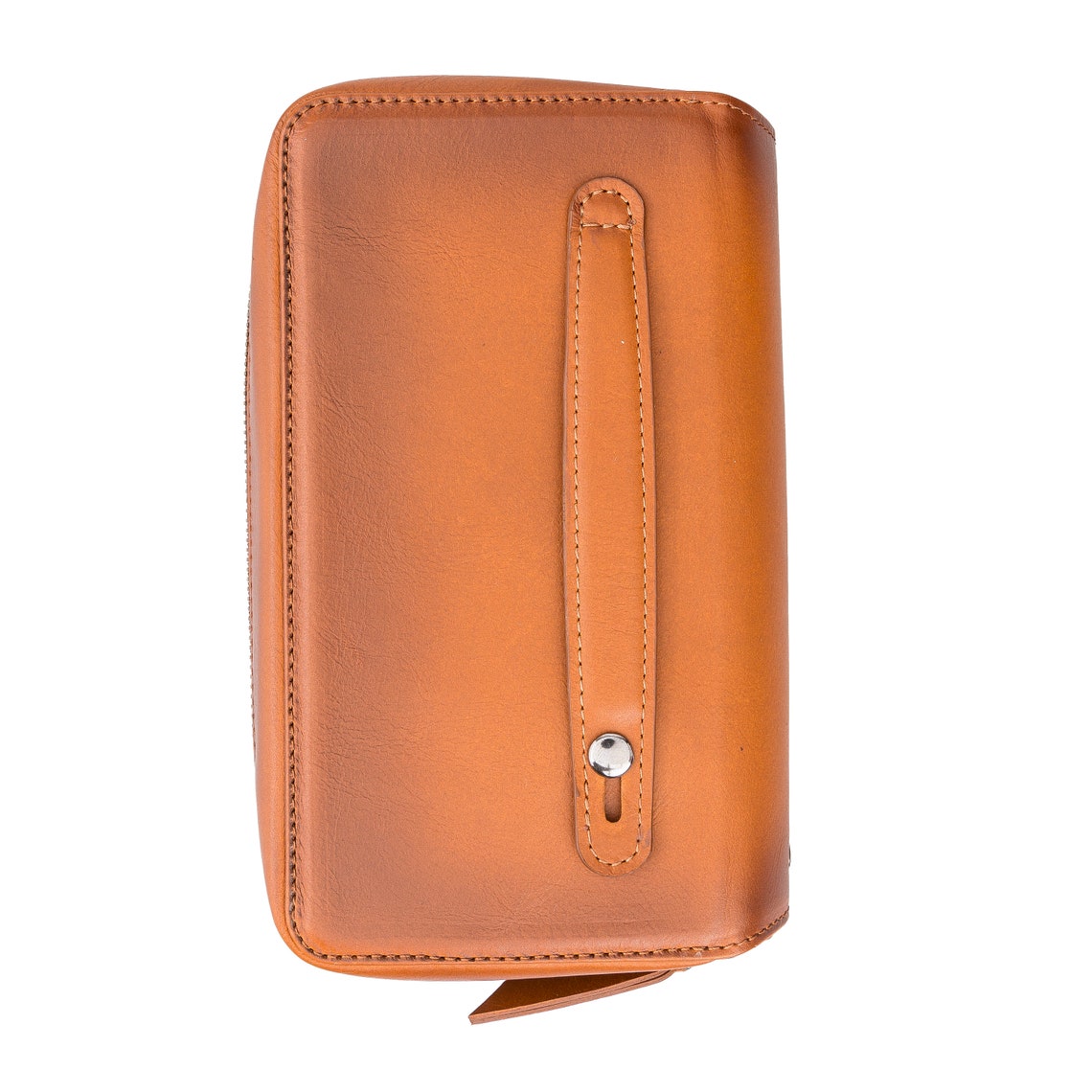 Custom Leather Double Phone Case, Handmade Dual Phone Case, 2 Phone ...