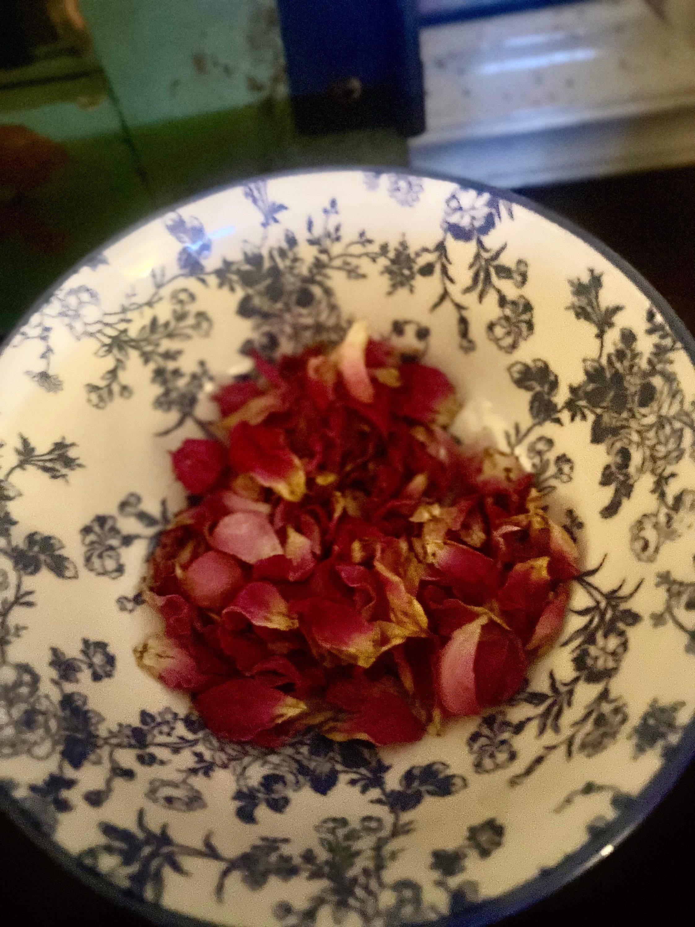 Rose Tea Light Candles Crystal Tea Lights With Dried Flowers - Etsy