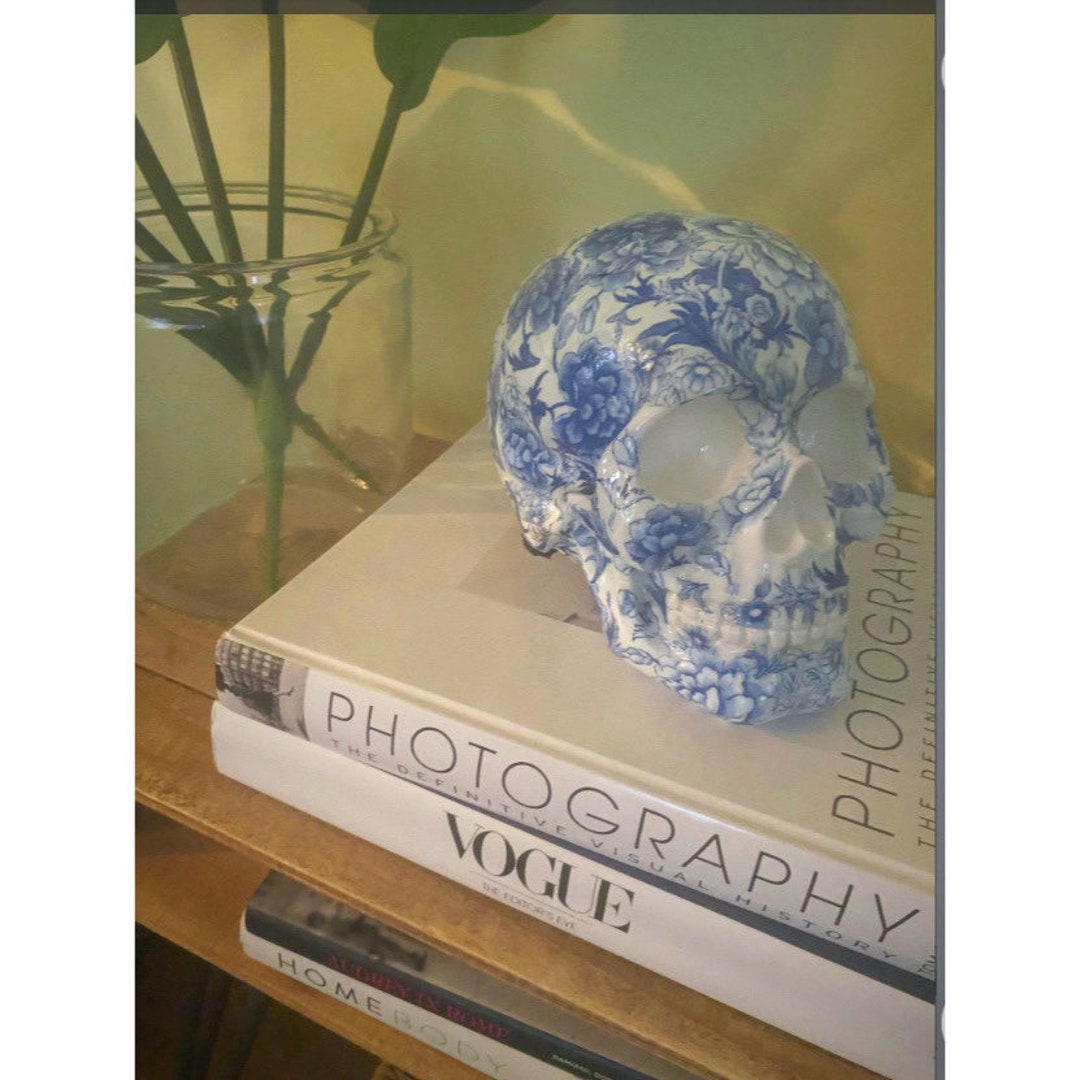 Skull Sculpture Life Size Skull Decor Skull Statue - Etsy