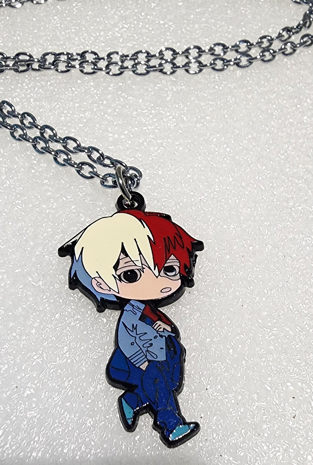 My Hero Academia Todoroki Shoto Necklace - Etsy