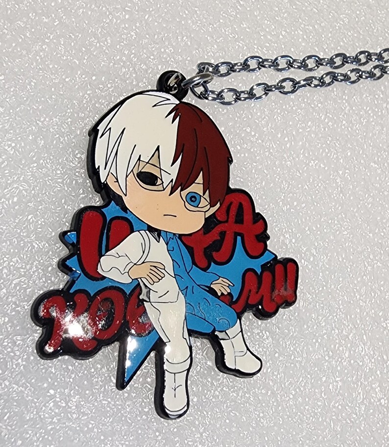 My Hero Academia Todoroki Shoto Necklace - Etsy