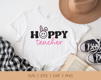 Easter Teacher Svg | Etsy