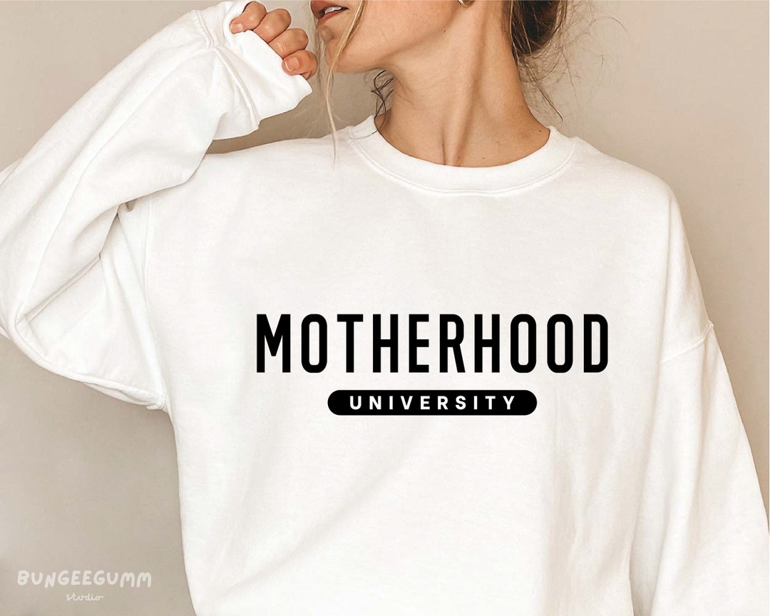 Motherhood University Svg, Gift for Mom Svg, Mother's Day Shirt Svg ...