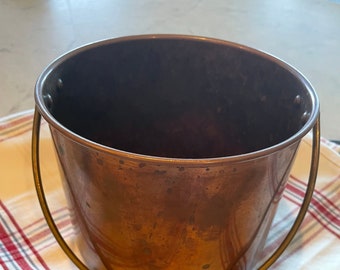 Copper Pail With Handle - Etsy