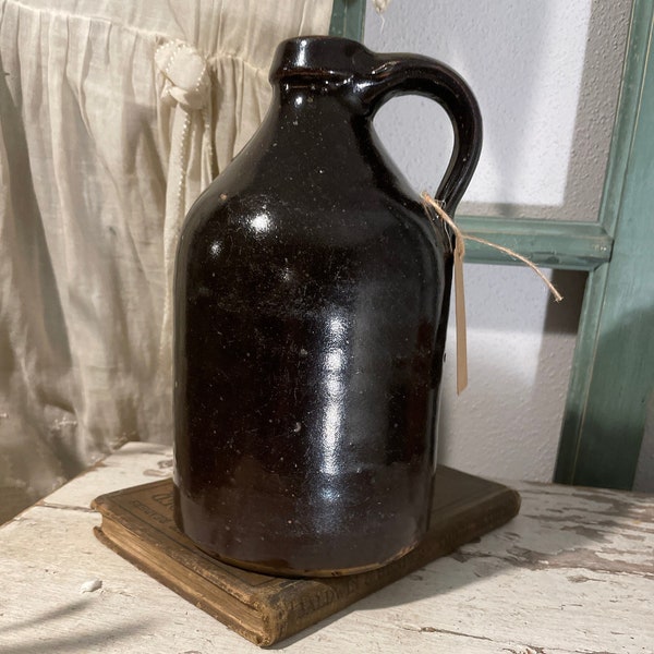 Brown Whiskey Jug - Etsy
