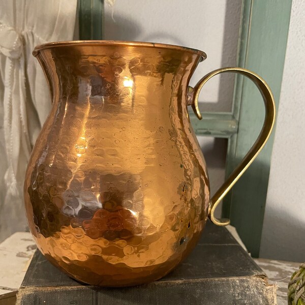 Copper Pitcher - Etsy