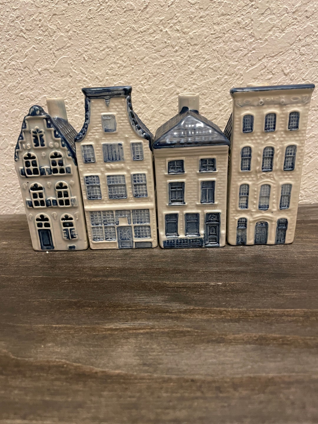 Vintage KLM Delft House Miniature Collectable Empty 27 26 18 23 - Etsy