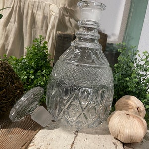 Vintage Imperial Glass Cape Cod Decanter With Stopper - Etsy