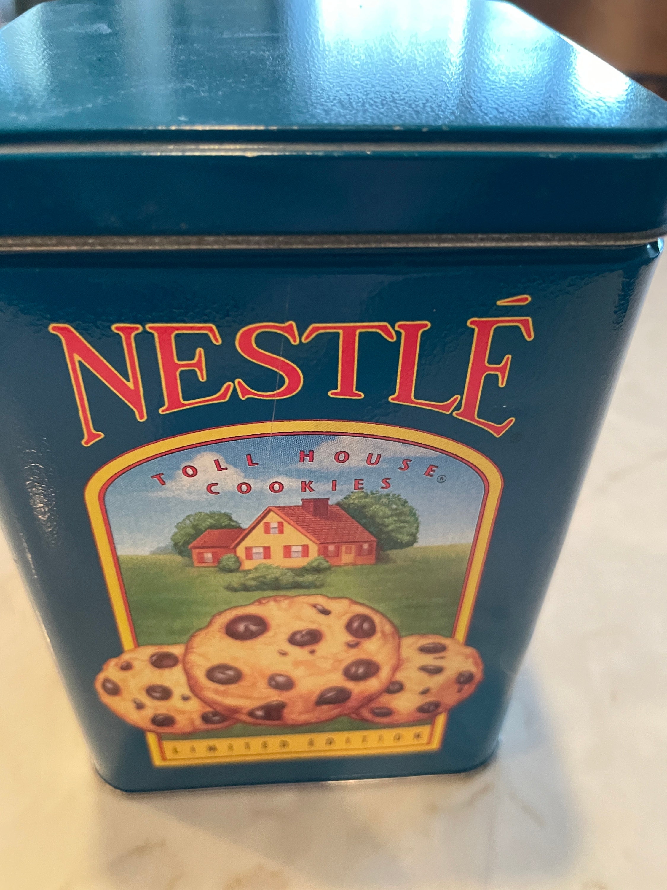 Nestle Limited Edition Toll House Cookie Tin Vintage Rare - Etsy