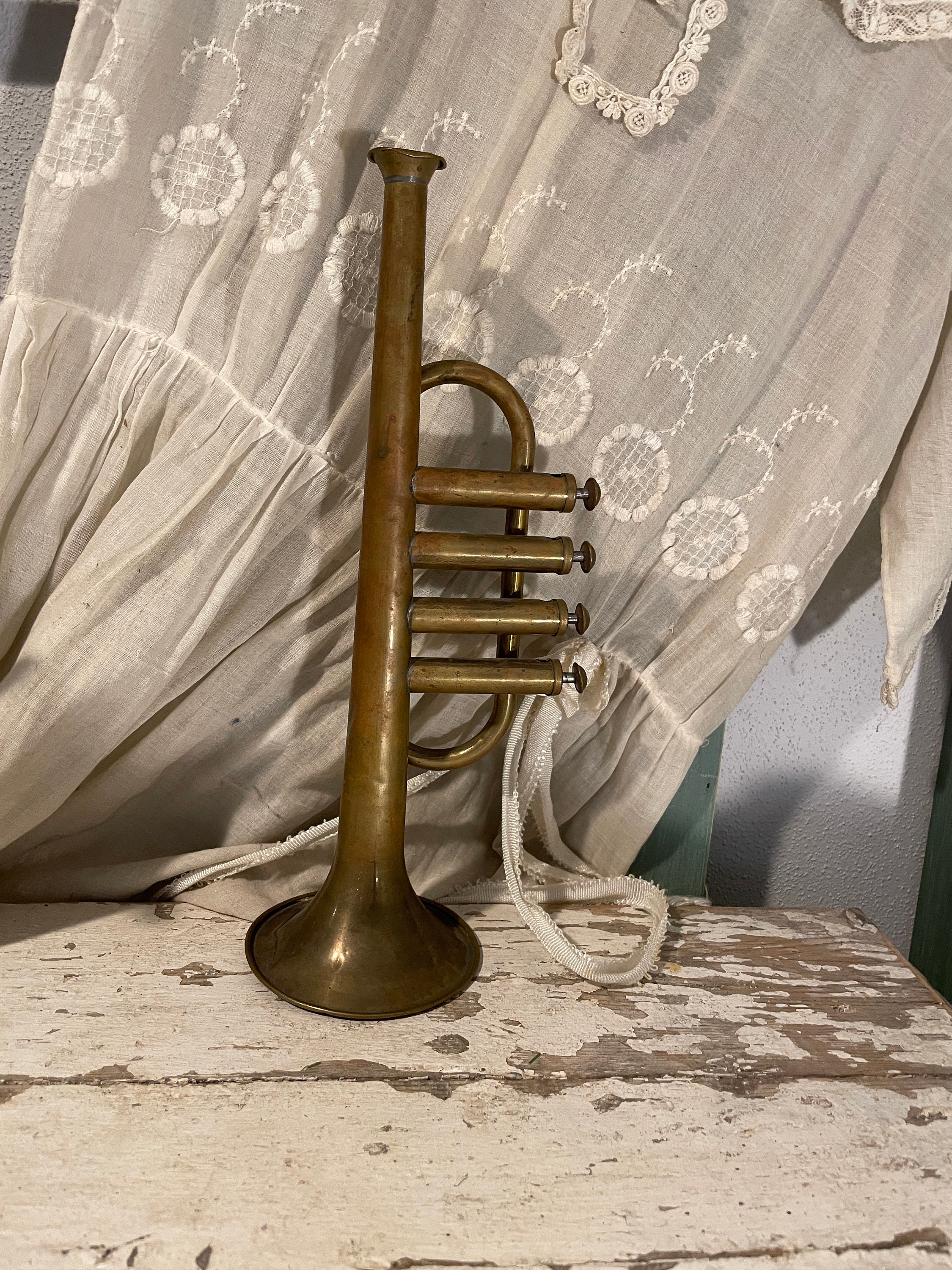 Vintage Brass Piccolo Trumpet Valves Move up and Down - Etsy