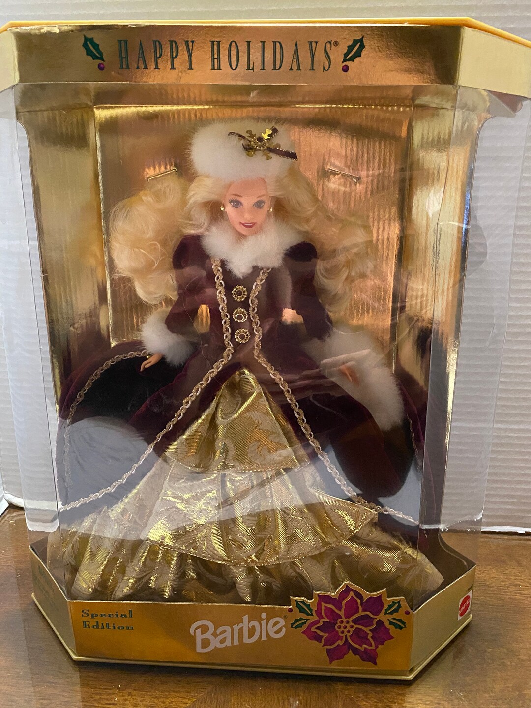 1996 Happy Holidays Barbie - Etsy